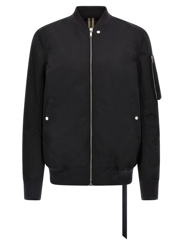 Rick Owens DRKSHDW Flight Nylon Blend Bomber Jacket | jentestore