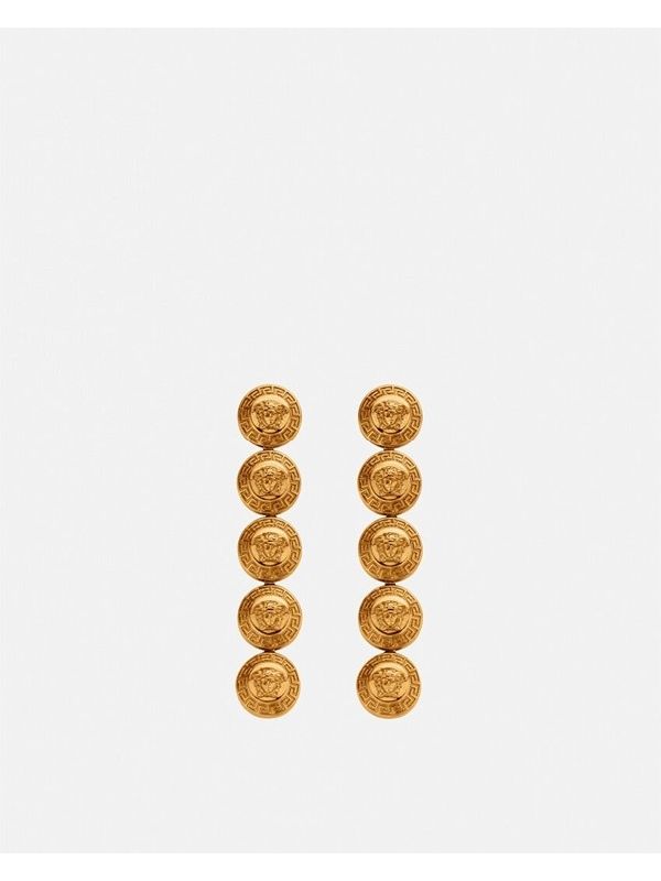 Tribute Medusa Drop Long Earrings | Jente