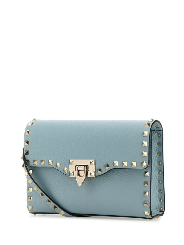Rockstud Leather Small Shoulder Bag – Jente