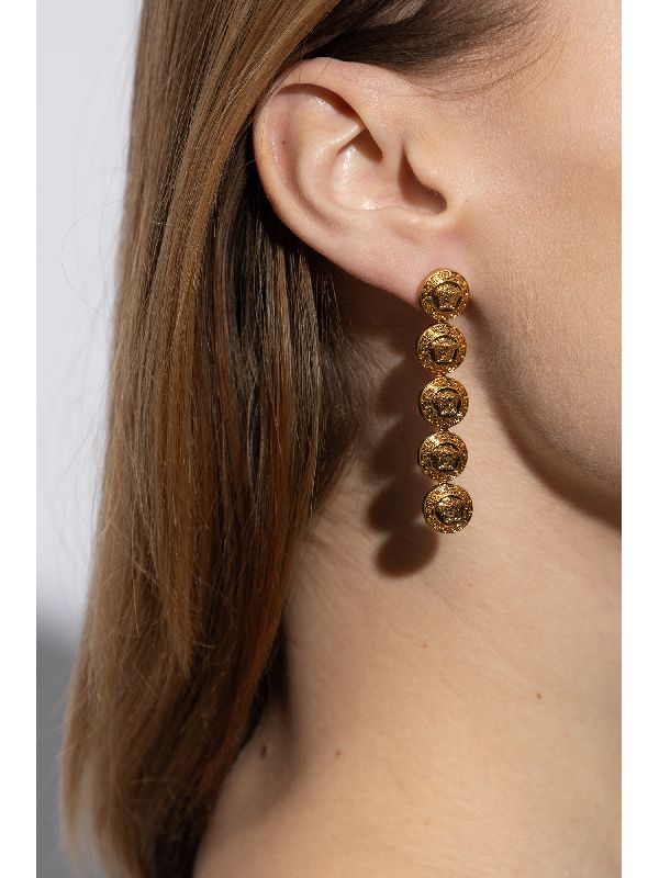 Tribute Medusa Drop Long Earrings | Jente